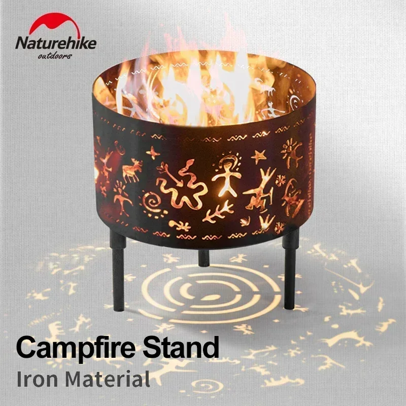 Naturehike-Campfire-Stand-Firewood-Stove-Burner-Fire-Wood-Heater ...