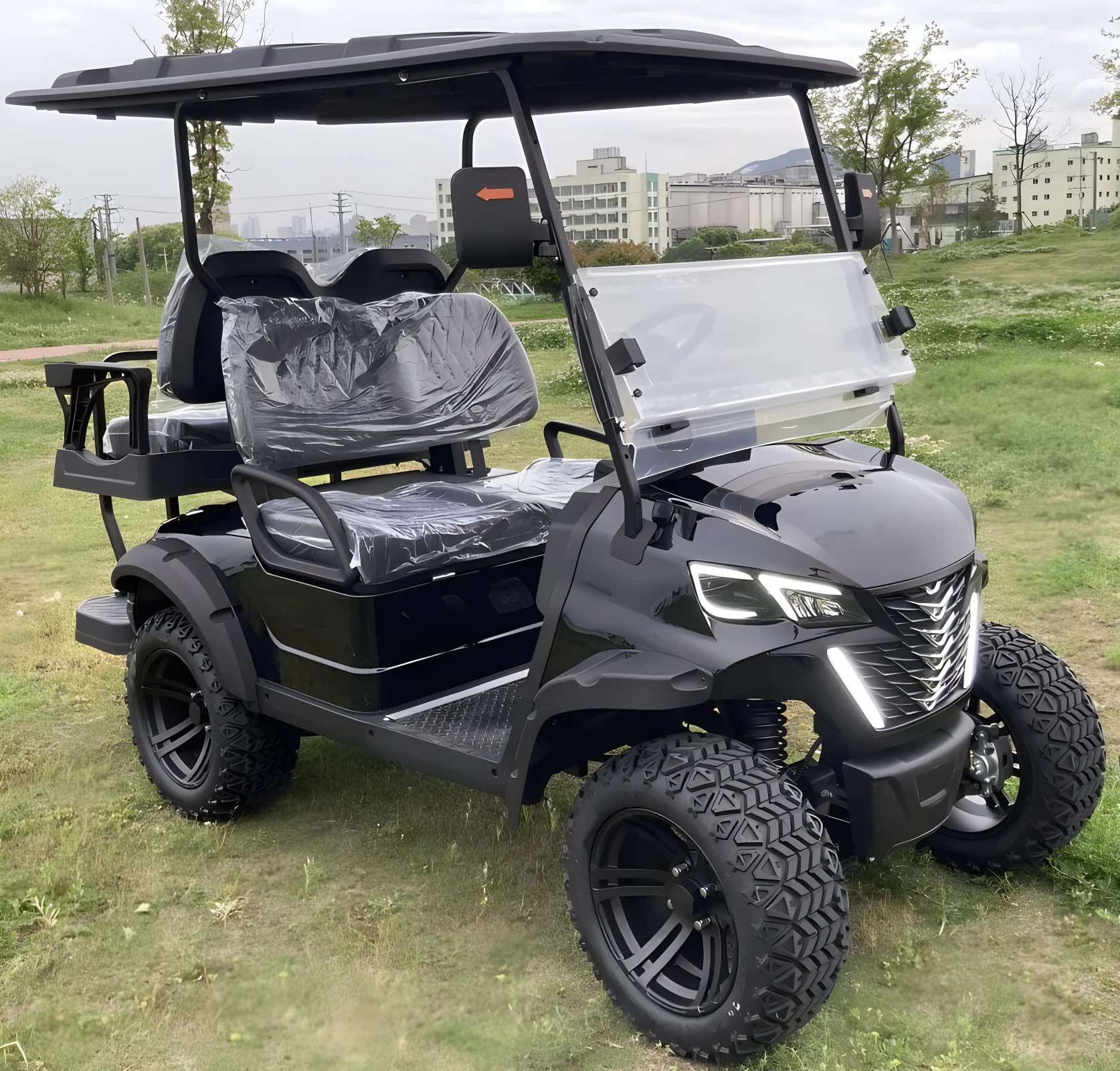 Fashionable-Electric-Hunting-Car-Luxury-Electric-Golf-Cart-Independent ...