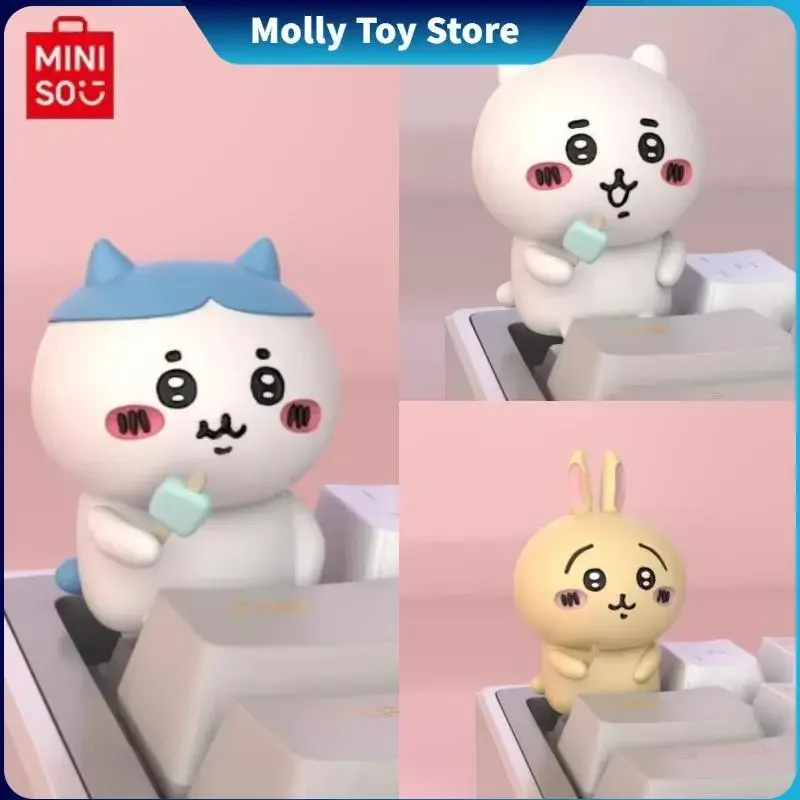Miniso-Chiikawa-Personality-Keycap-Creativity-Cartoon-Cute-Eat-Ice ...