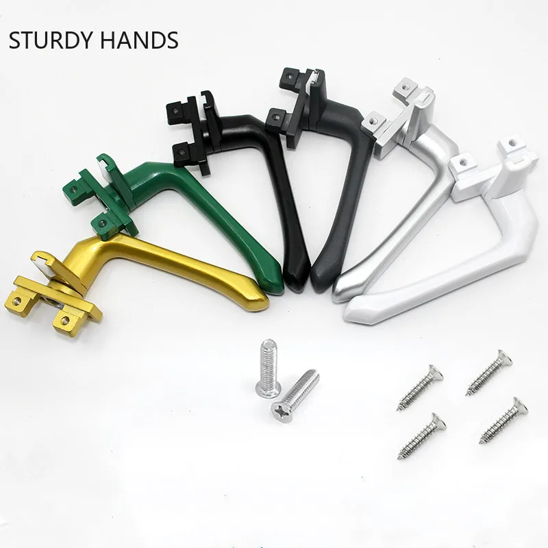 1Pc-Thickened-Aluminum-Alloy-Window-Handle-with-Lock-Right-left-Seven ...