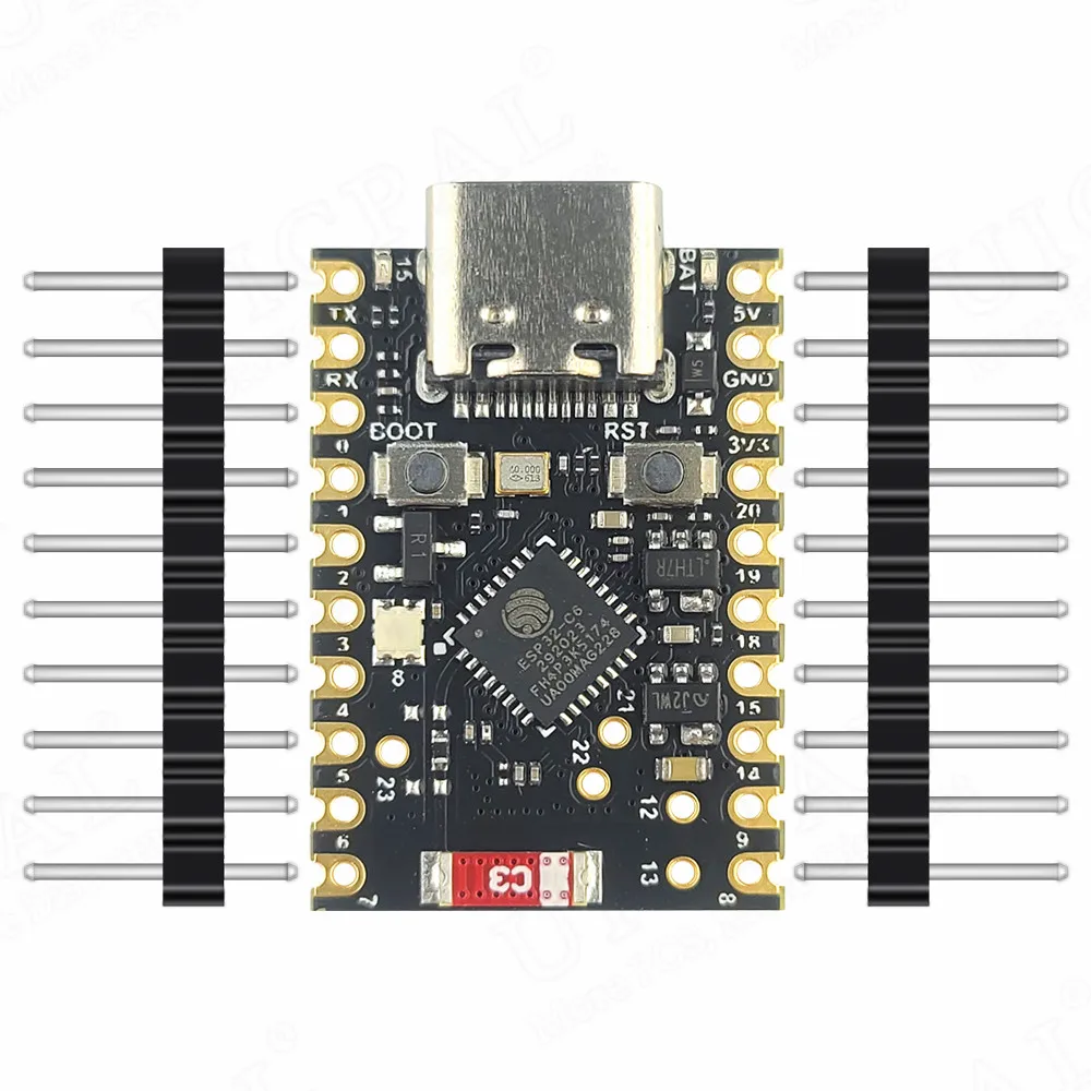 MINI-ESP32-C6-Development-Board-Wifi6-N4-BT-Module-with-Crystal ...