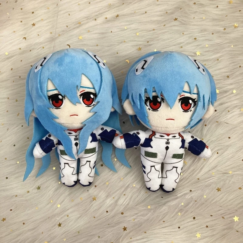 New Evangelion rei Plush Toys Doll 20cm Kawaii rei Asuka Plush Anime ...