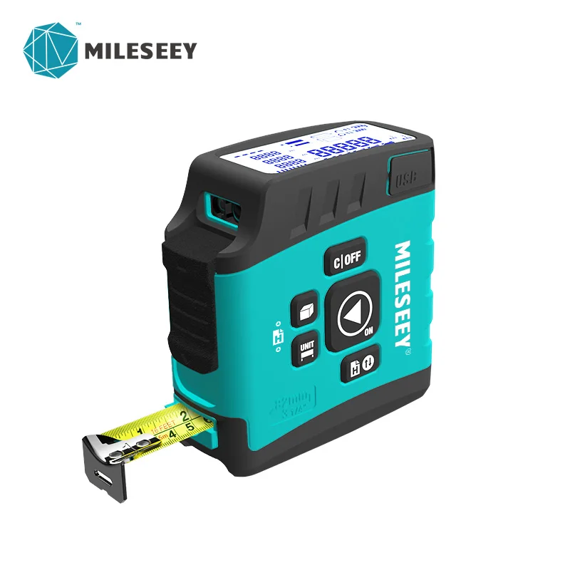 MiLESEEY 2-in-1 Digital Reading Tape Measure DT20 5m Bluetooth ...