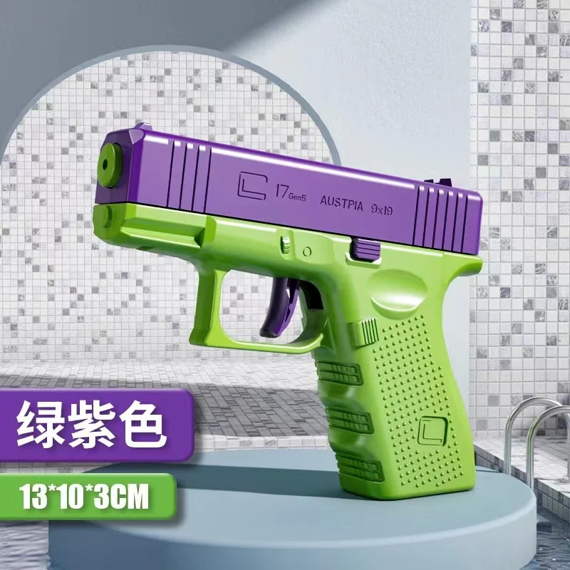 Mini-Manual-Water-Gun-Glock-Summer-Swimming-Water-Play-Toy-Continuous ...
