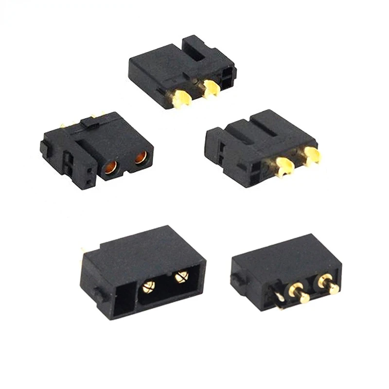 5/10/20 Pairs Amass XT30(2+2) Female XT30PB(2+2) Male Gold Plated Plug with Signal Pin XT30U ...