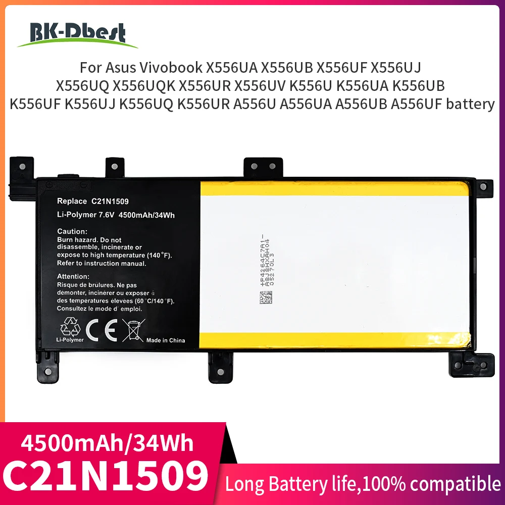 Bk-dbest C21n1509 Laptop Battery For Asus X556u X556ua X556ub X556uf ...