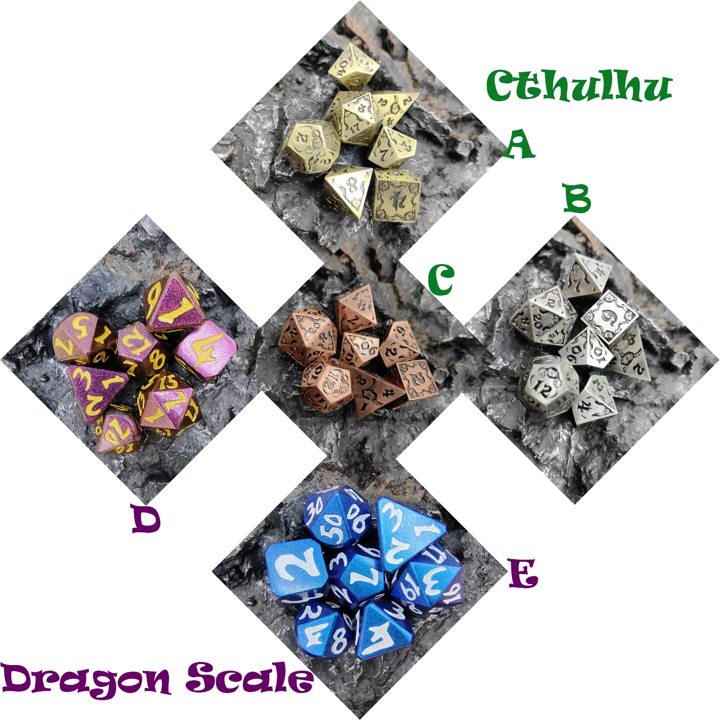 Metal-Dice-Set-Cthulhu-Dragon-Scale-Style-d4-d6-d8-d10-d12-d20-d-for-D.jpg