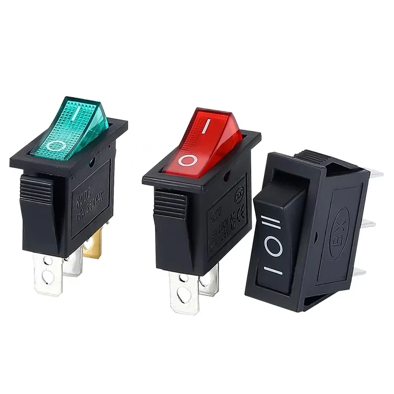 1-5-10pcs-KCD3-Rocker-Switch-ON-OFF-2-3-Position-3-Pin-Electrical ...