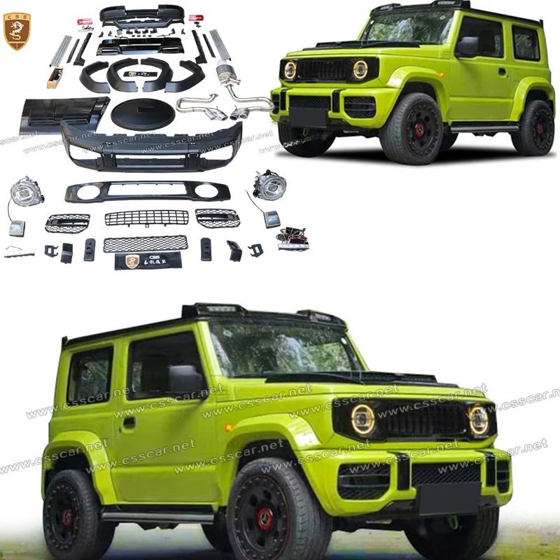 A Set Car Modification Accessories For Suzuki Jimny BBS Style Front ...