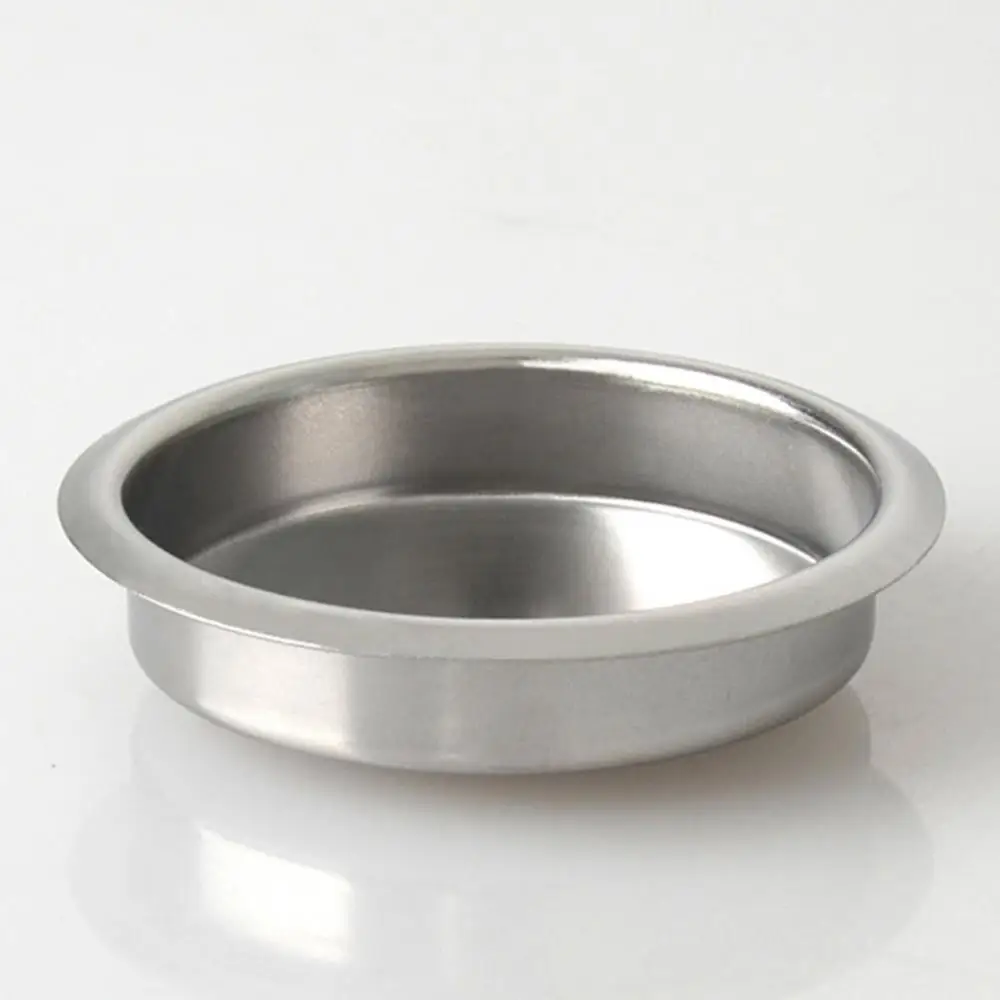 58mm 커피 블라인드 필터 스테인레스 스틸 필터 바구니 커피 블라인드 필터 백 플러시 삽입 바구니 에스프레소 커피 머신용