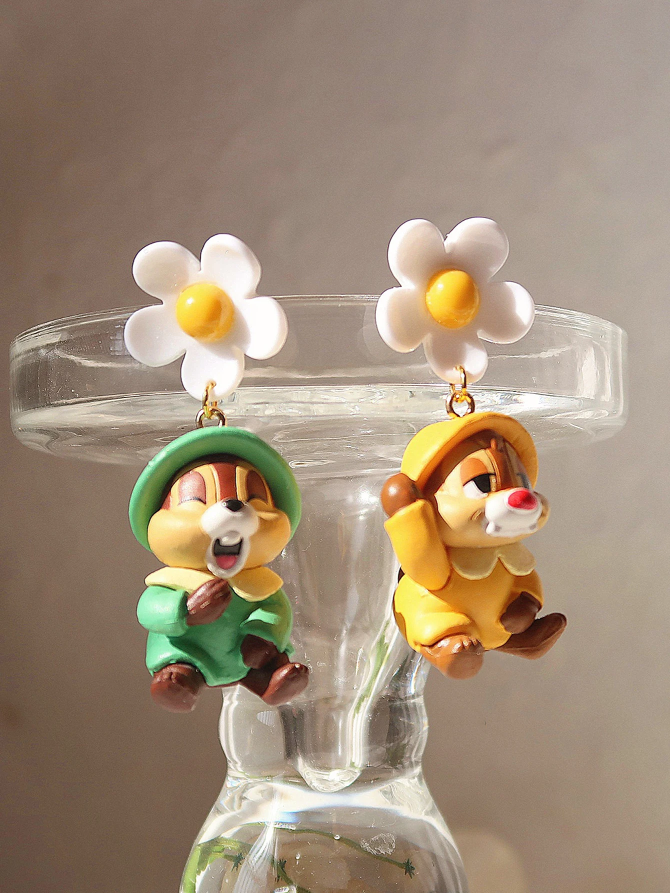 Bonito-e-nico-Esquilo-Assim-trico-Em-Forma-De-Brincos-Material-De ...