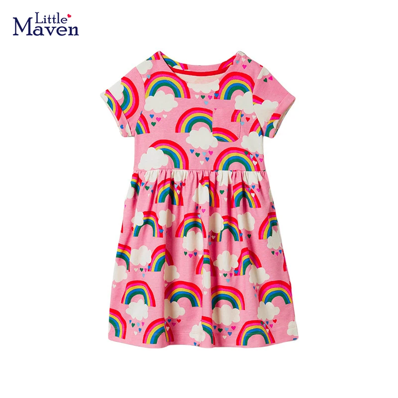 Little-maven-robe-pour-enfants-tenue-de-plage-pour-filles-avec-motif-de-dessin-anim-arc.jpg