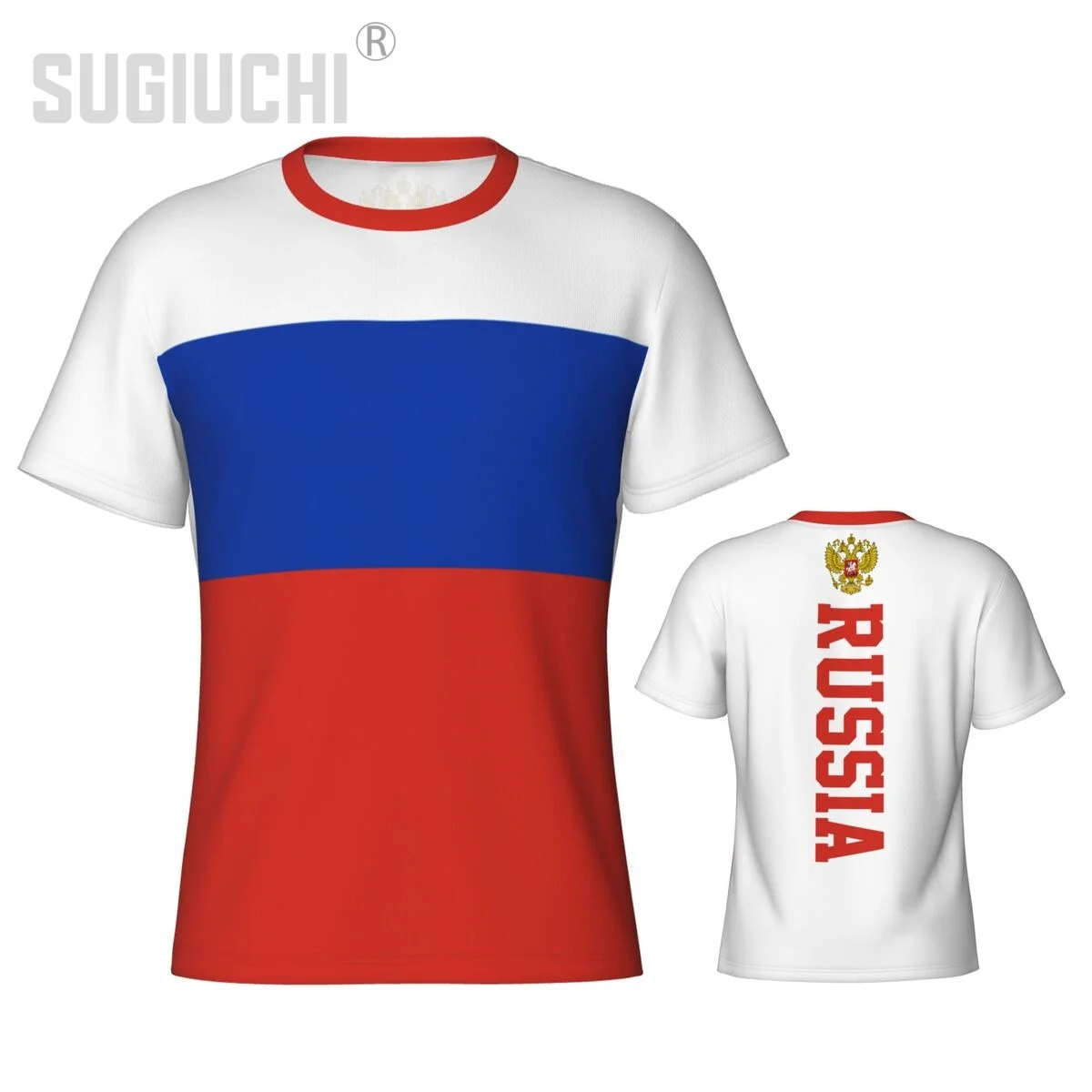 Tight-Sports-T-shirt-Russia-Flag-Russians-3D-For-Men-Women-Tees-jersey ...