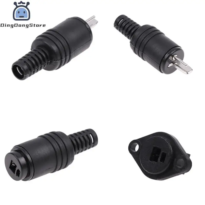 1Pcs-2-Pin-DIN-Speaker-Wire-Plug-2P-Hifi-Loudspeaker-Cable-Solder ...