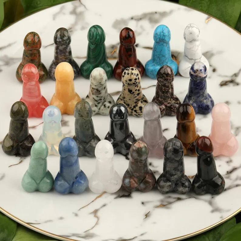 1-Gemstone-Phallus-Penis-Gift-for-Bachelorette-Teenie-Weenie-Phallus ...