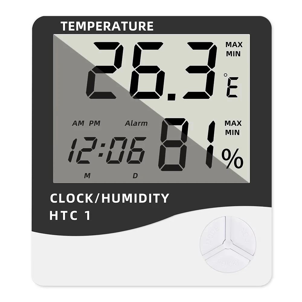 HTC-1-HTC-2-LCD-Electronic-Digital-Temperature-Humidity-Meter-Home ...