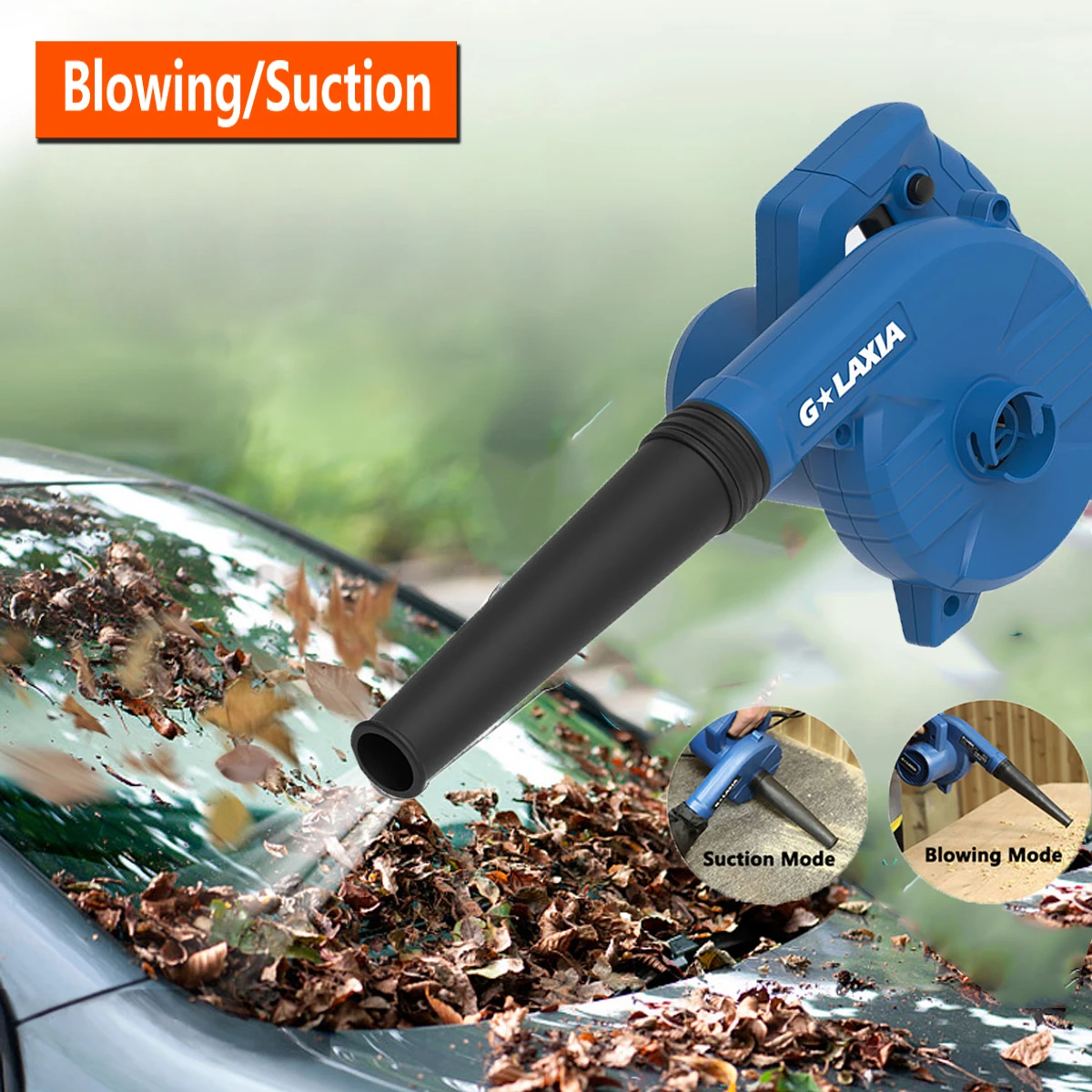 600W Electric Air Blower & Suction High Powerful 2 IN 1 Portable ...