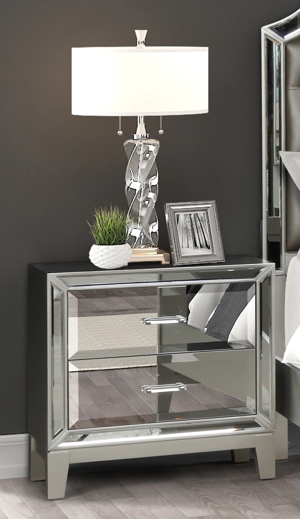 Mirrored Front Furniture