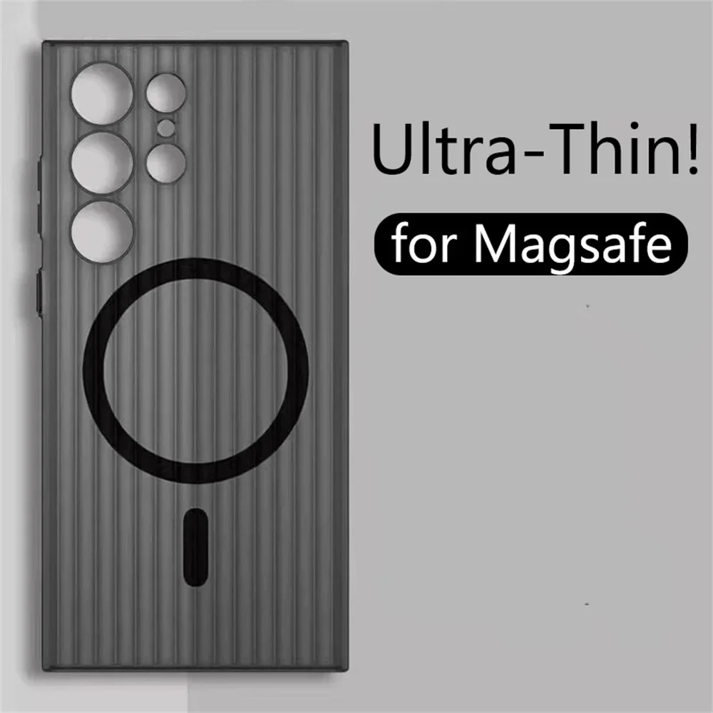 Original-Matte-For-Magsafe-Magnetic-Case-For-Samsung-Galaxy-S24-Ultra ...