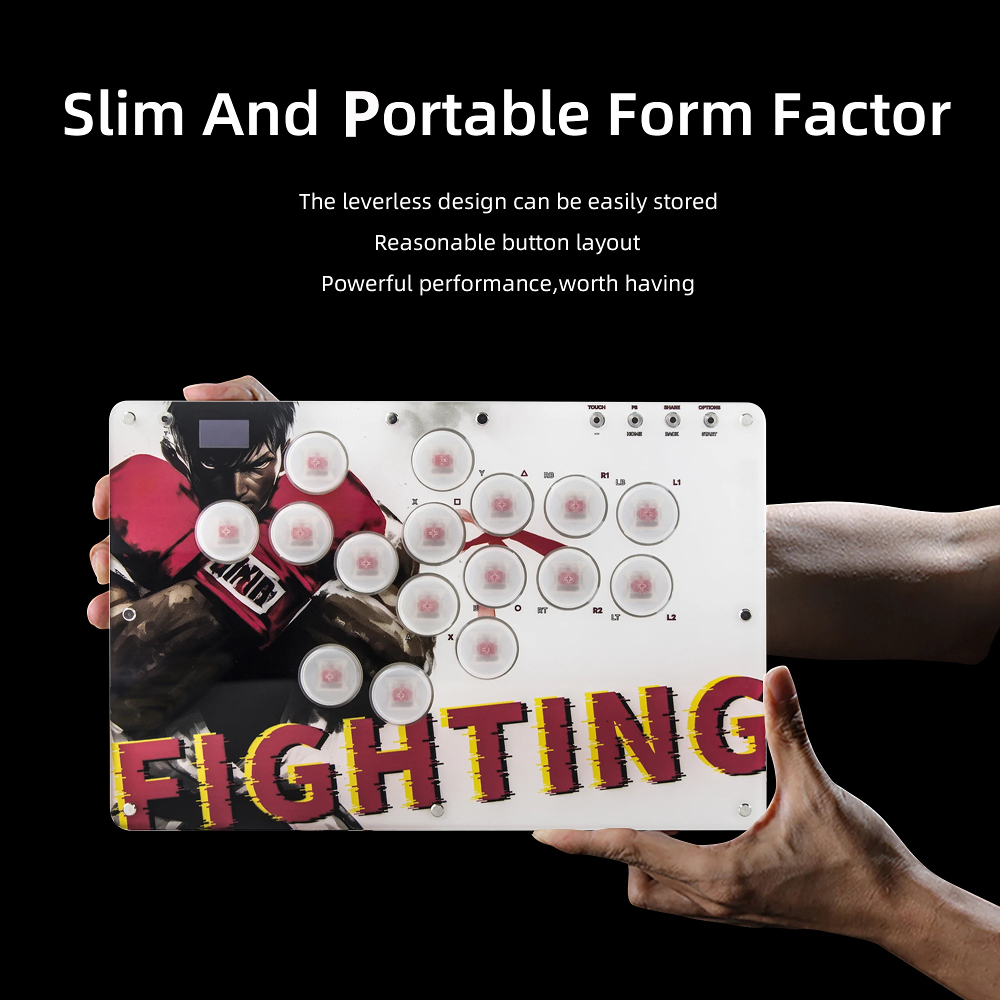 REMANK-Joystick-Hitbox-Keyboard-Arcade-Stick-Controller-For-PS4-PS5 ...