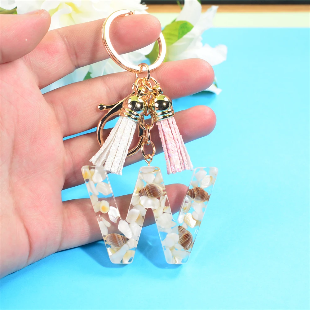 Initial Letter Keychains | Alphabet Letters Keyring | Keychains Women ...