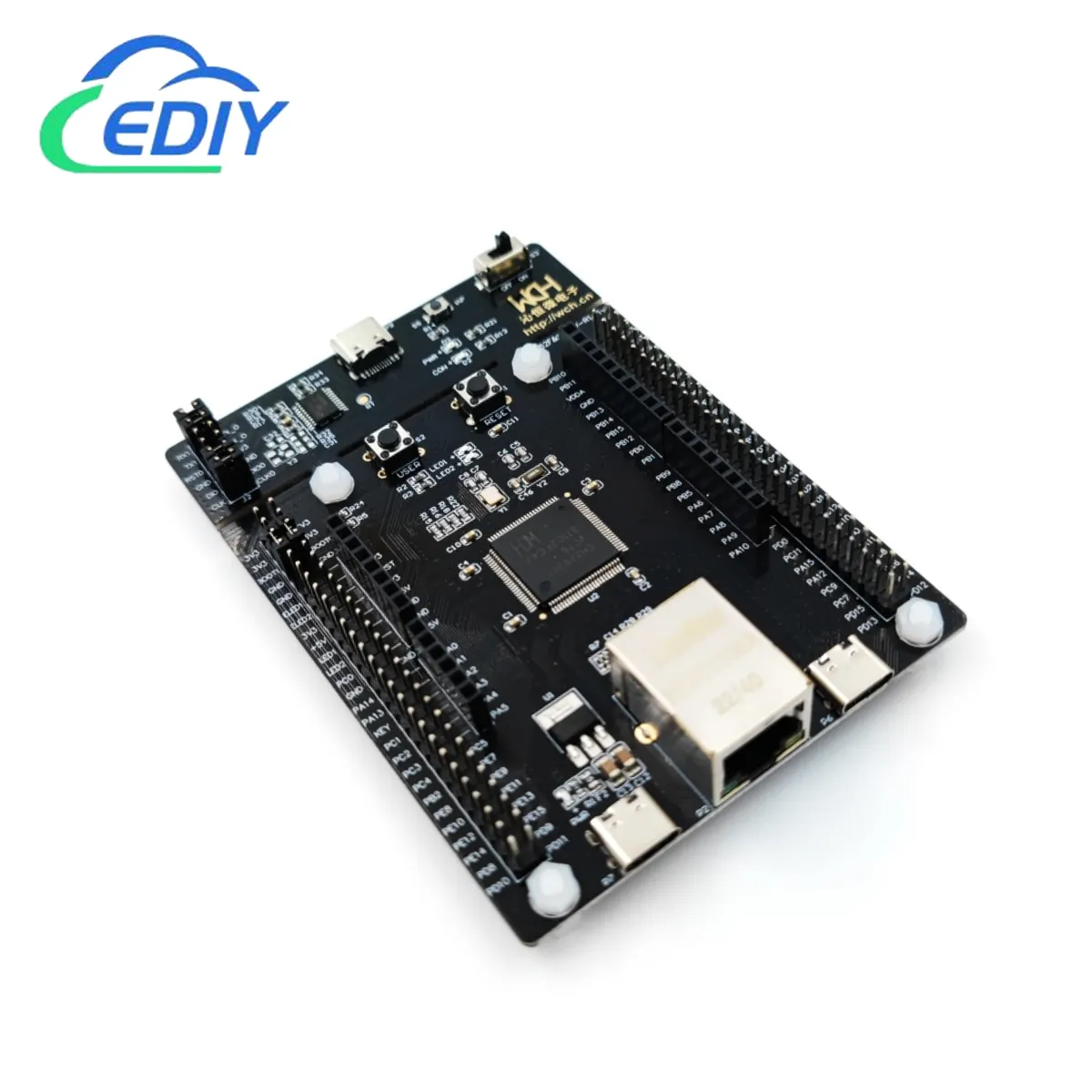 CH32V307V-EVT-R1-CH32V307-Evaluation-Board-RISC-V-MCU-Onboard-Wch-link ...