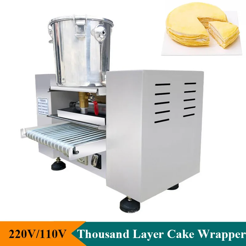 Electric-Thousand-Layer-Pancake-Crepe-Wrapper-Machine-6-8-9-10-Inches ...