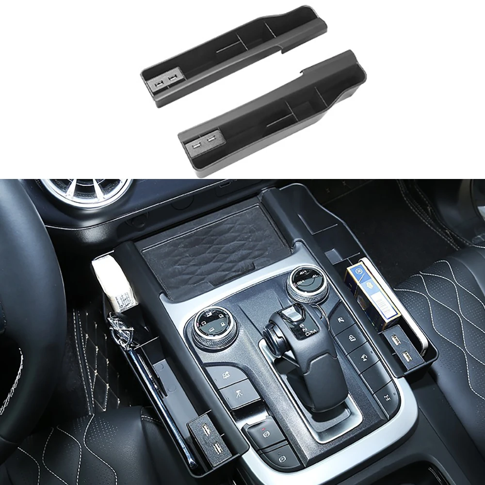 Car-Central-Control-Slot-Storage-Box-With-USB-Charging-Interface-For ...