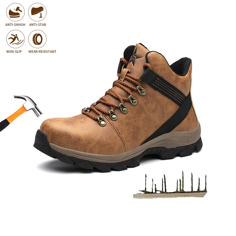 Men-High-Top-labor-Boots-Safety-Work-Shoes-Steel-Toe-Cap-Puncture-Proof ...