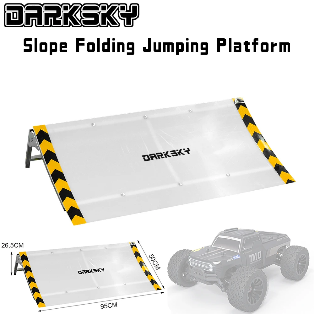 DARKSKY RC Multiple Angles Slope Folding Jumping Platform For 1/8 1/10 ...