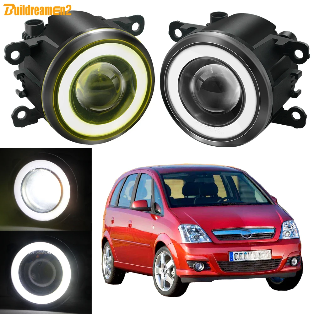 2-X-30W-3000LM-Angel-Eye-Fog-Light-DRL-H11-Car-LED-COB-Fog-Daytime ...
