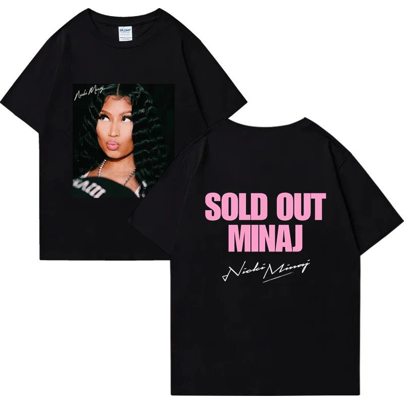 Rapper-Nicki-Minaj-Tour-Pink-Friday-2024-T-Shirts-Men-Women-Hip-Hop ...
