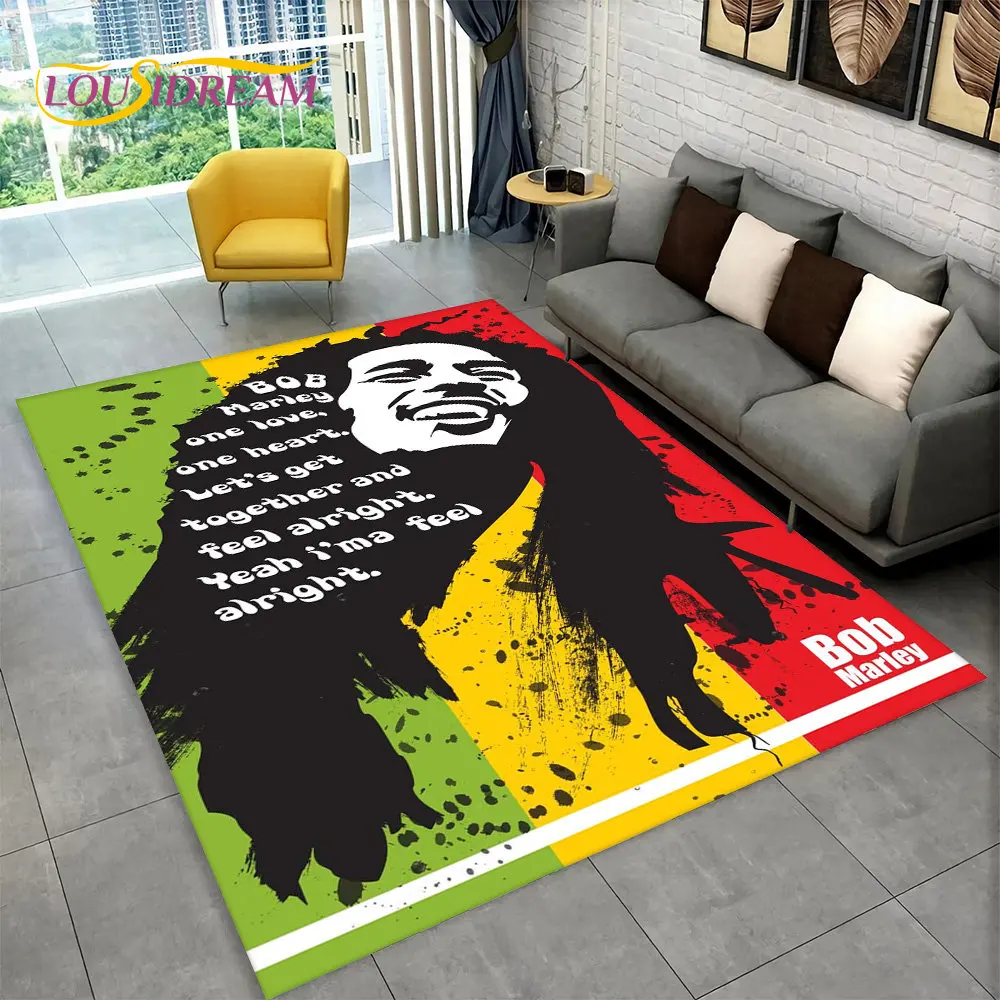 Bob-Marley-Reggae-Music-Maple-Leaf-Jamaican-Area-Rug-Carpet-Rug-for ...