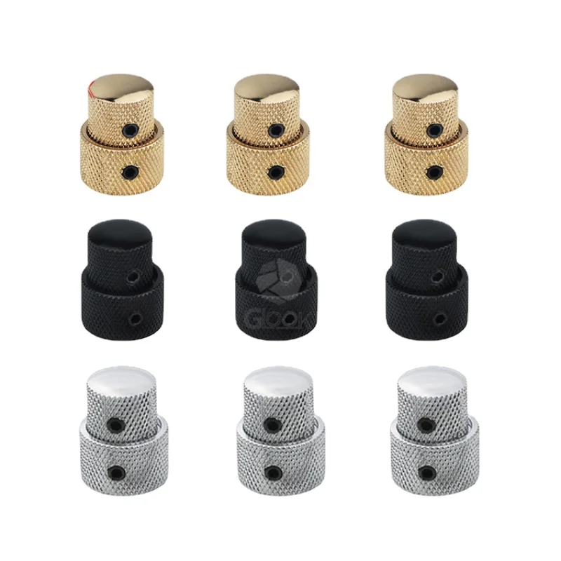 Electric Guitar Bass Potentiometer, Tone Volume Metal, Double Screw ...