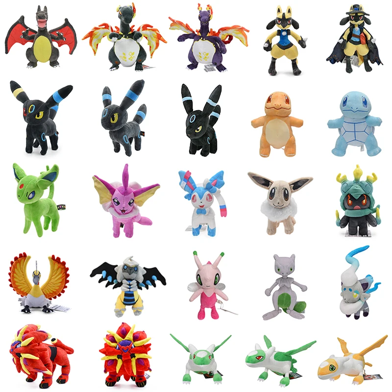 Shiny-Gigantamax-Charizard-Pokemon-Plush-Dolls-Special-Color-Lucario ...