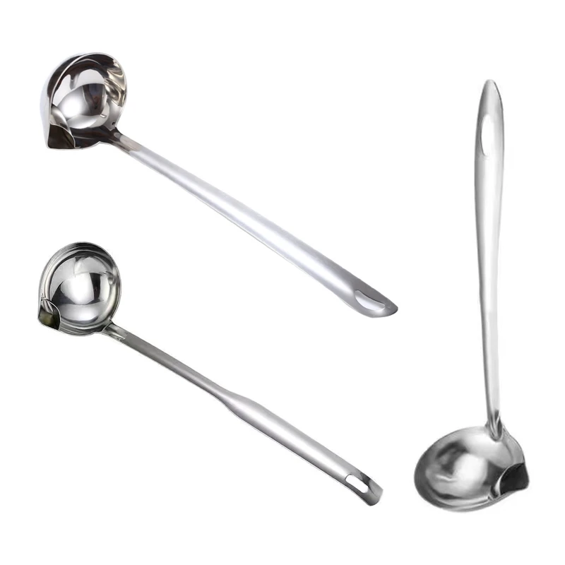 Stainless-Steel-Soup-Spooner-Long-Handle-Soup-Fat-Oil-Separator-Ladle ...