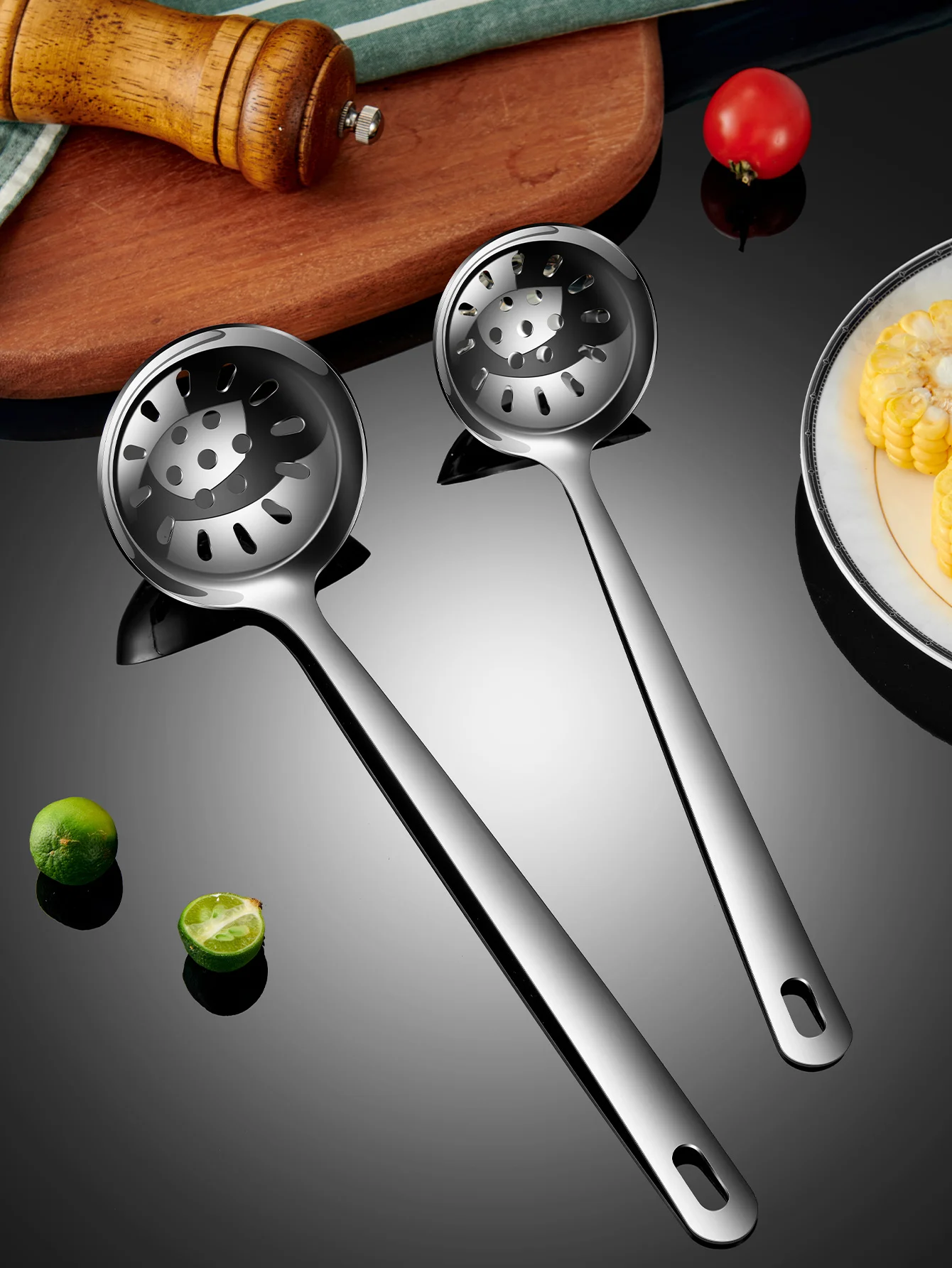 1pc-304-Stainless-Steel-Soup-Spoon-Colander-Spoon-Household-Thickened ...