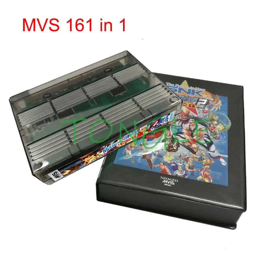 New Snk Neo Geo MVS - 161 in 1 Version 2 game Cartridge 161 in 1 Game ...