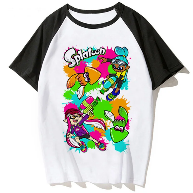 T-Shirts 3D Print Graffiti Game Splatoon Children Casual Fashion ...