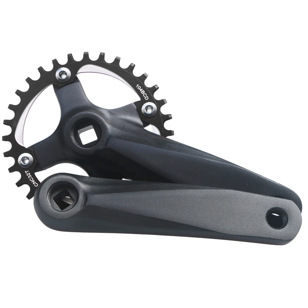GANOPPER-152mm-Bicycle-Crank-Arm-MTB-Bike-Square-Hole-Crankset-32T ...