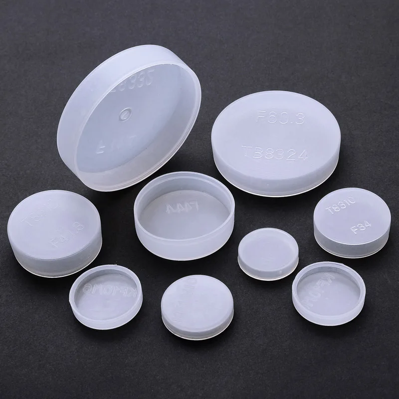 Plastic Cover PE White Translucent Vacuum Flange Cap Protective CF/KF ...