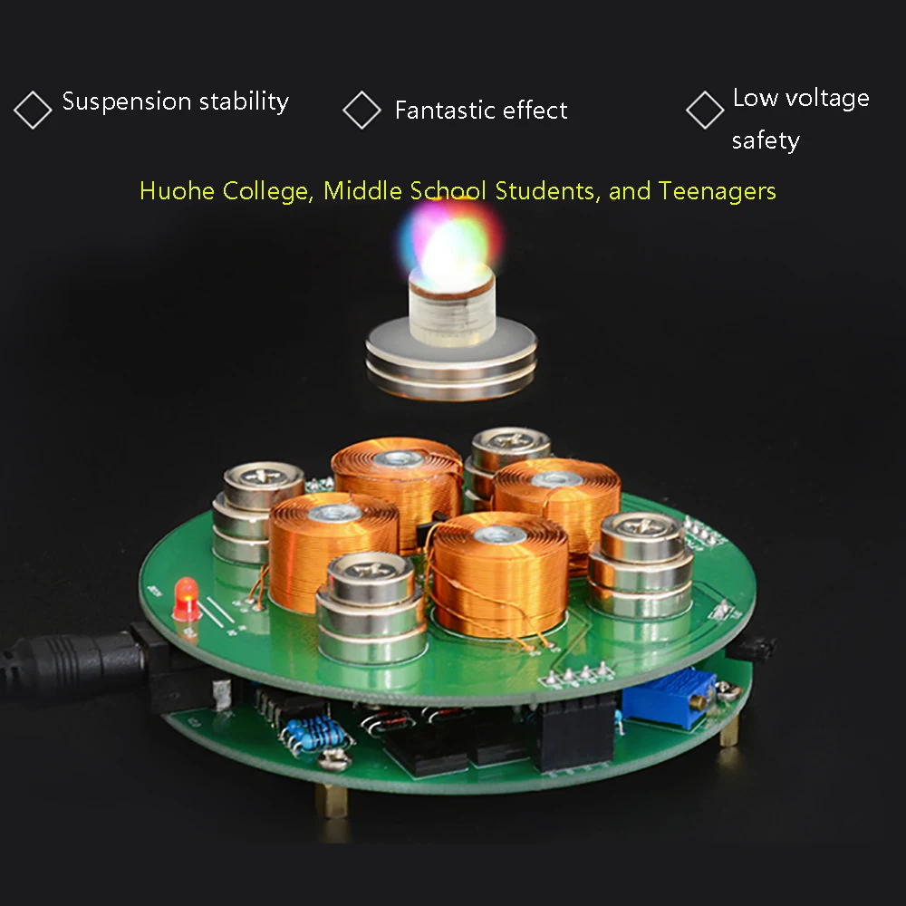 Electronic Magnetic Levitation Kit Push-down Maglev Creative Toy ...