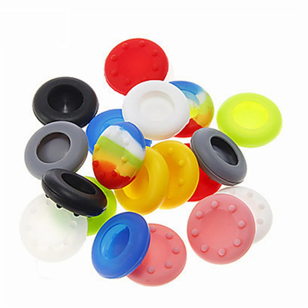 10Pcs-Set-Rubber-Silicone-Cap-Thumbstick-Thumb-Stick-Analog-Cover-Case ...