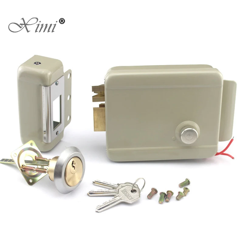 DC12V-Silent-Safe-Intelligent-Motor-Electric-Lock-Self-closing-Lockable ...
