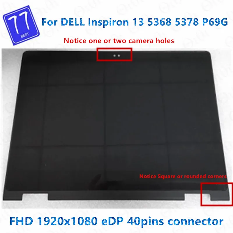Original-13-3-for-DELL-Inspiron-13-5368-5378-P69G-LCD-Touch-Screen ...