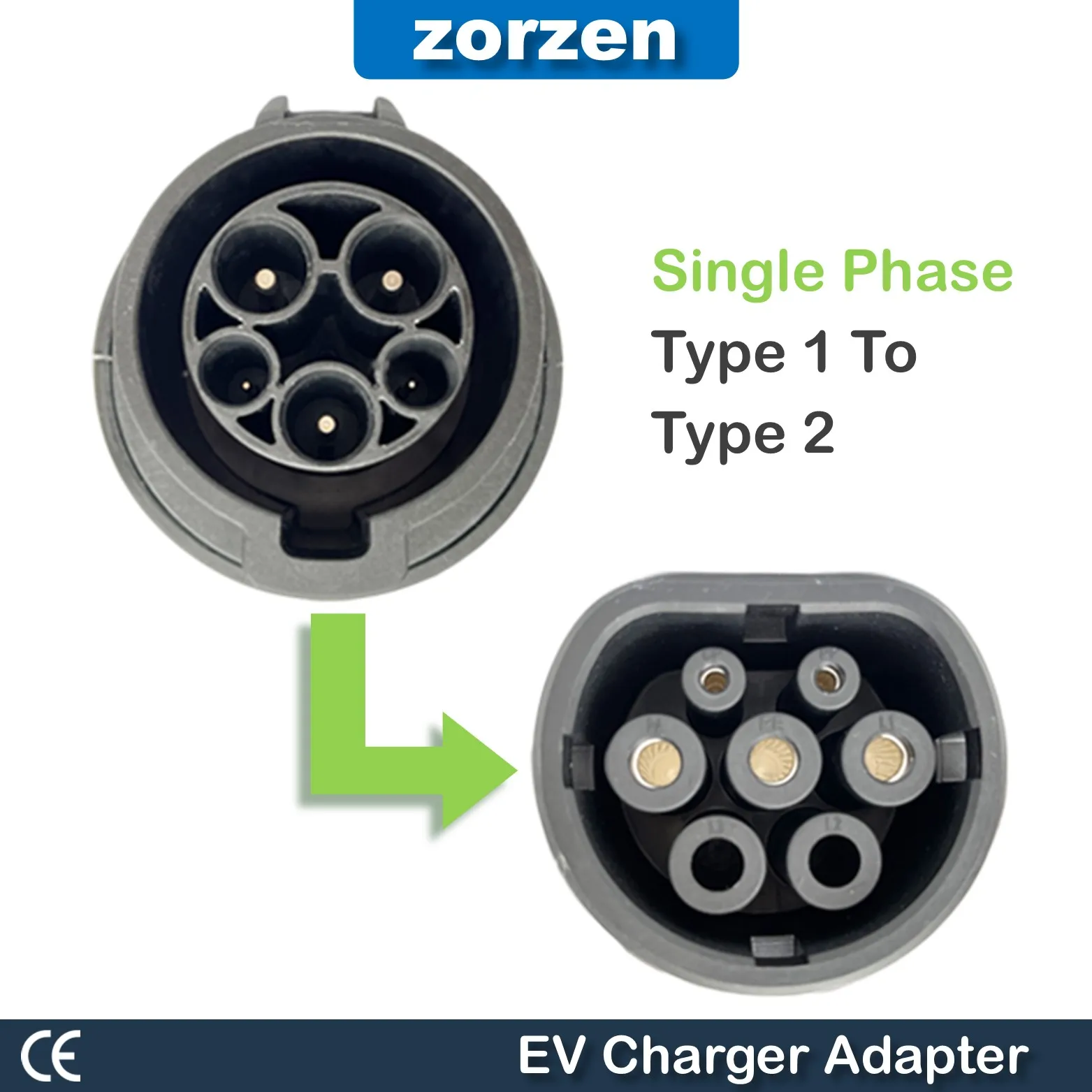 Type1-to-Type2-EV-Adapter-32A-Single-Phase-Compatible-with-J1772 ...