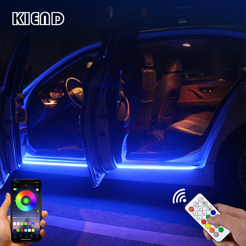 Car-Side-Door-Skirt-Light-RGB-LED-Running-Board-Light-Strip-With ...