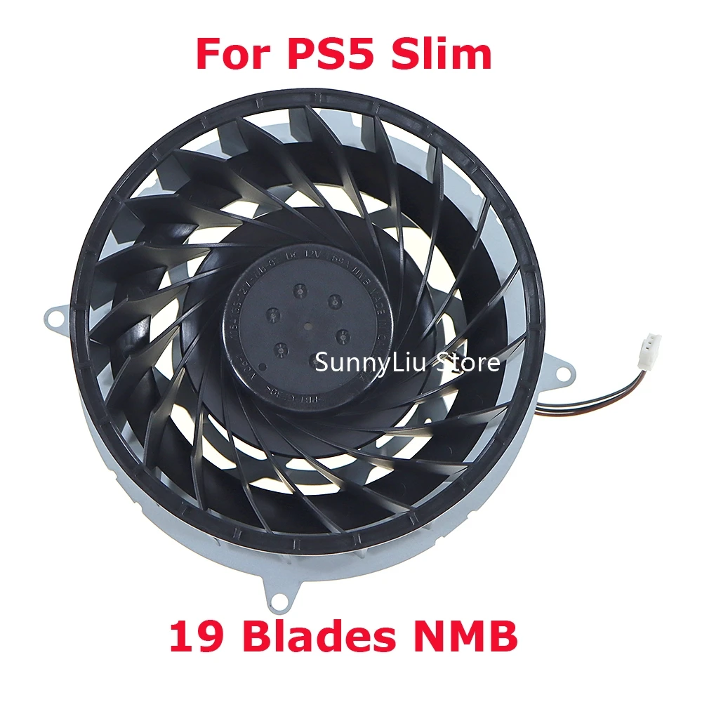 19 Blades Internal Cooling Fan For PS5 Slim Console NMB Heatsinks Built ...