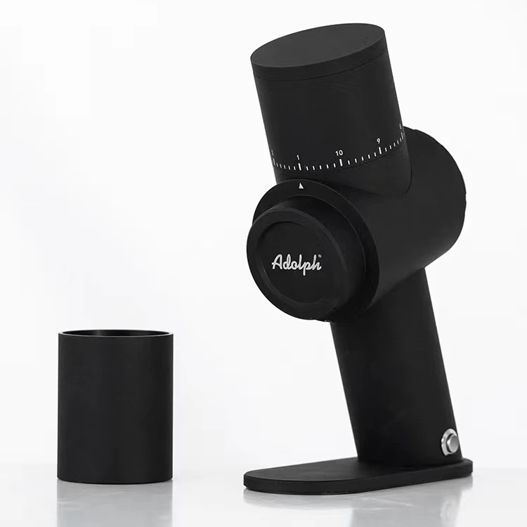 Minimalist Adolph Automatic Electric Coffee Bean Grinder With Wooden ...