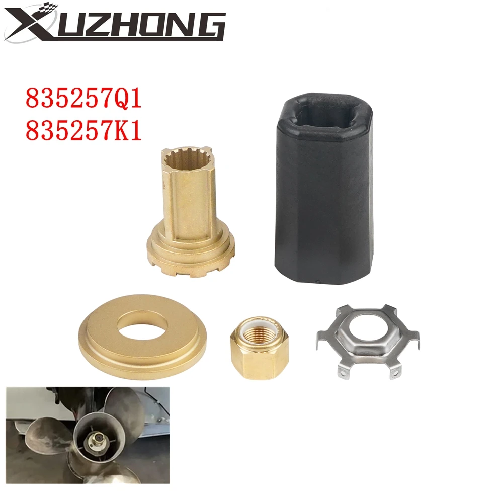 835257Q1 835257K1 Outboard Flo-Torq II Hub Kit For Mercury MerCruiser ...